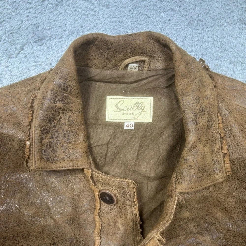 Scully | Jackets & Coats | Vintage Scully Leather Jacket Unisex 4 L ...